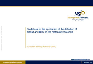 Management Solutions Directrices sobre la aplicación de la definición ...